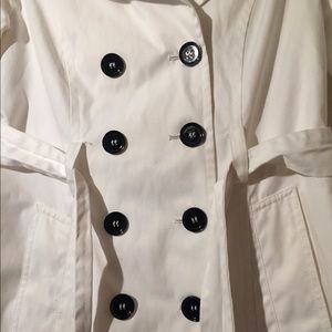 Express | Jackets & Coats | Express White Coat | Poshmark
